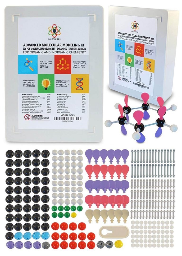 Dalton Labs Molecular Model Kit – Make a Molecular Structure Easily
